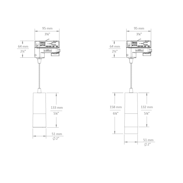 NDR Track Mount - Solais Lighting